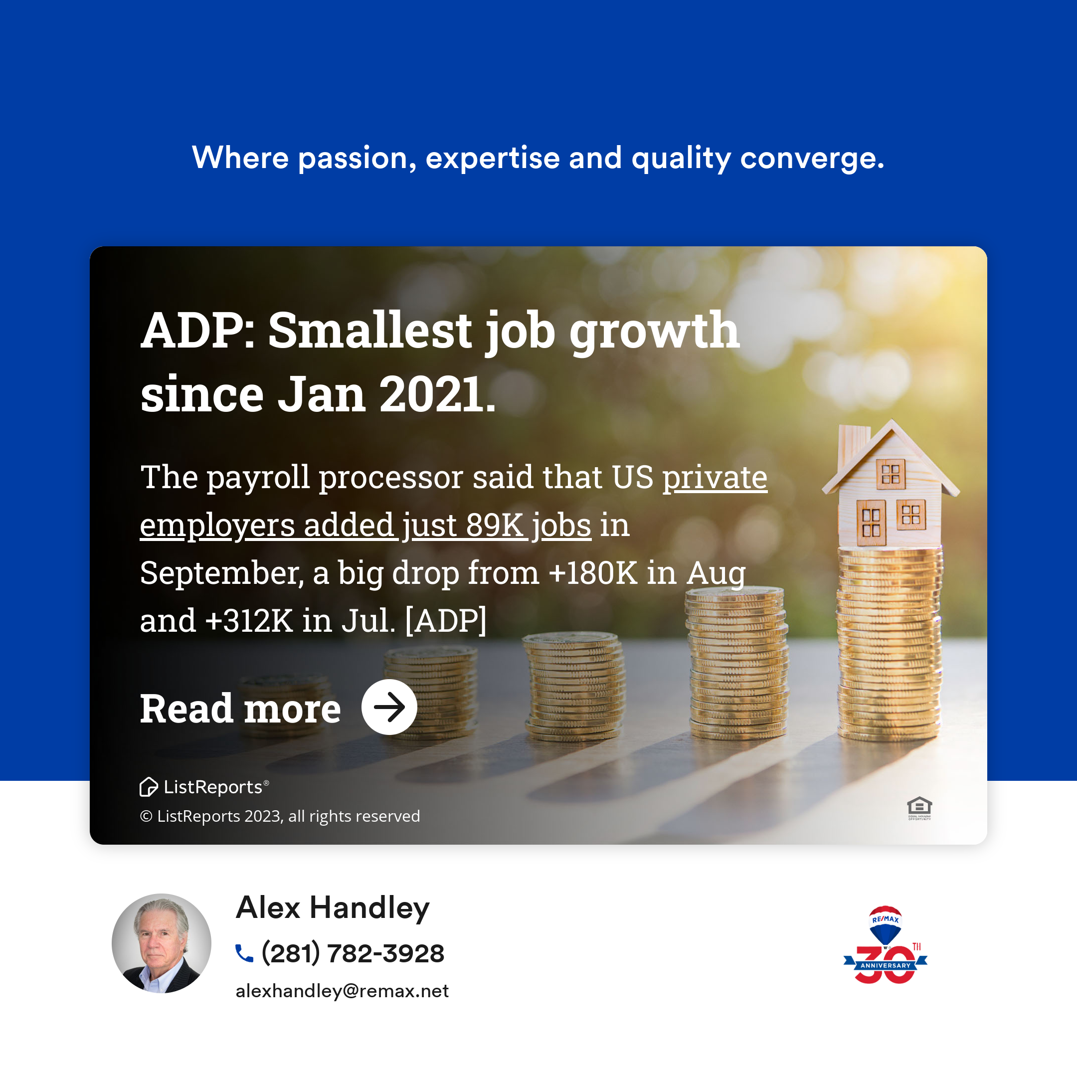 ADP: Smallest Job Growth Since Jan. 2021 - HAR.com